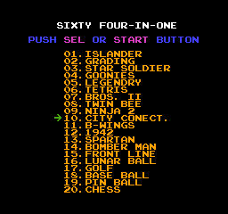 NES Games > Multicarts Collection :: Emu-Land.net
